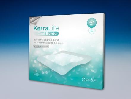 KerraLite Cool Border - Ein premium Gel-Kompresse mit Fixierrand